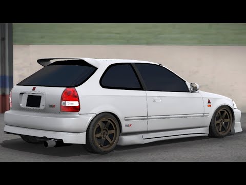 Honda Ek Type R Easy Tutorial Design | Car Parking Multiplayer - YouTube