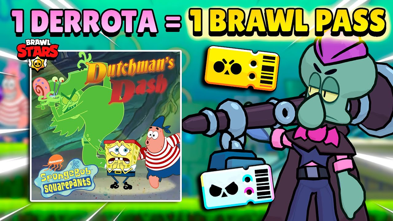 COMPRO 1 BRAWL PASS por CADA DERROTA en este MINIJUEGO de BOB ESPONJA 😱 ...