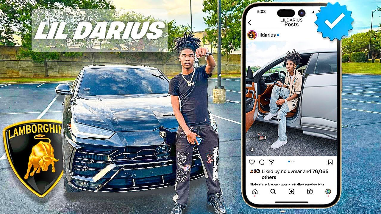 I LET LIL DARIUS DRIVE MY LAMBORGHINI URUS! HE WENT CRAZY! Ep1 - YouTube