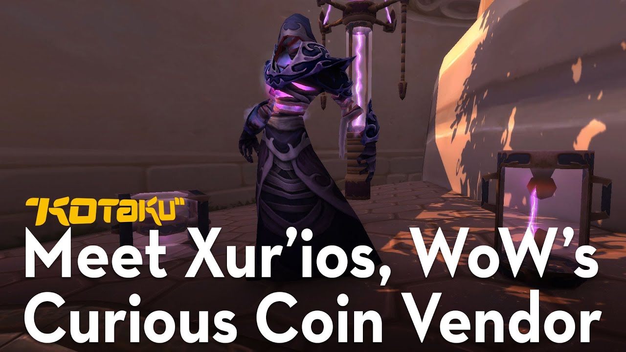 World Of Warcraft: Legion's Destiny Xur Easter Egg - YouTube