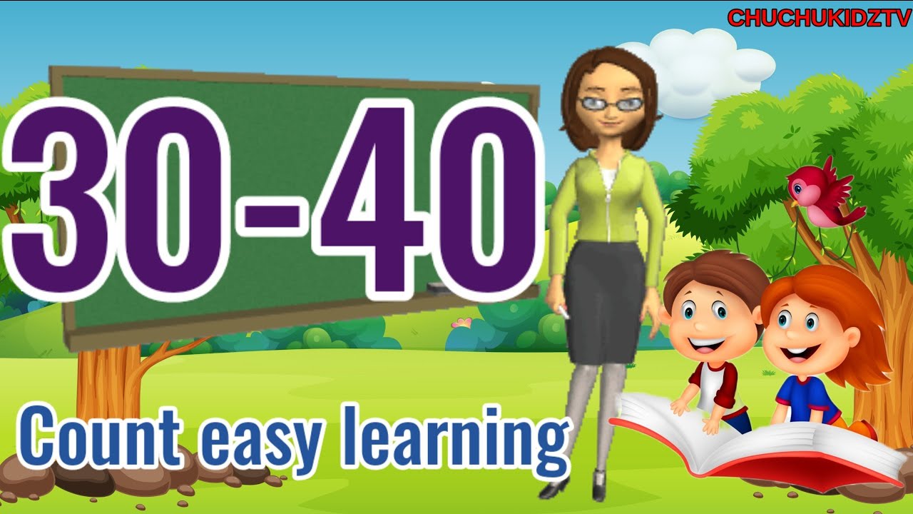 Classics - Numbers Song - Learn to Count from 30 to 40 | Nursery Rhymes ...