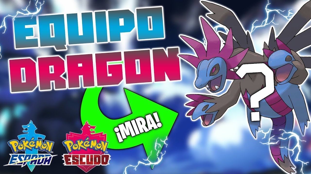 ¡EQUIPO MONOTYPE DRAGON! 🐉 ¡MIRA! Combate ONLINE en Pokémon ESPADA y ...
