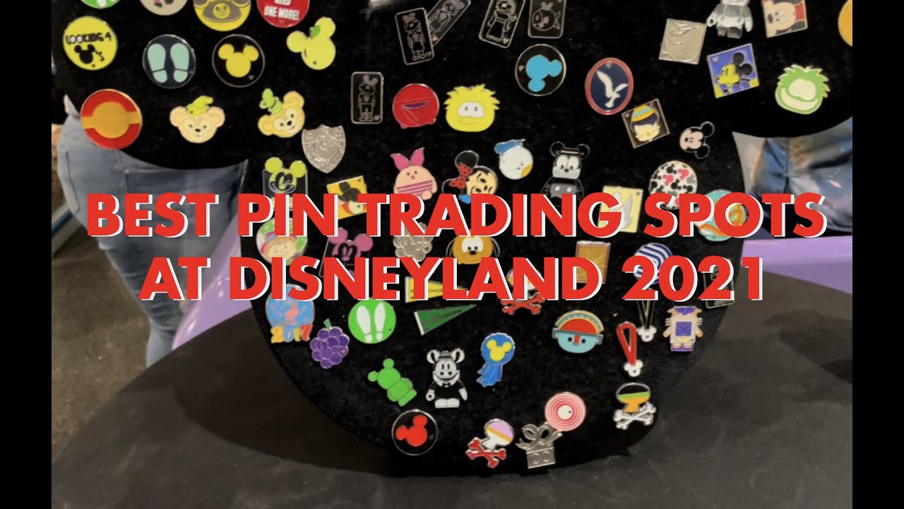 Disneyland Pin Trading November 2021 | Best Pin Trading Spots - YouTube