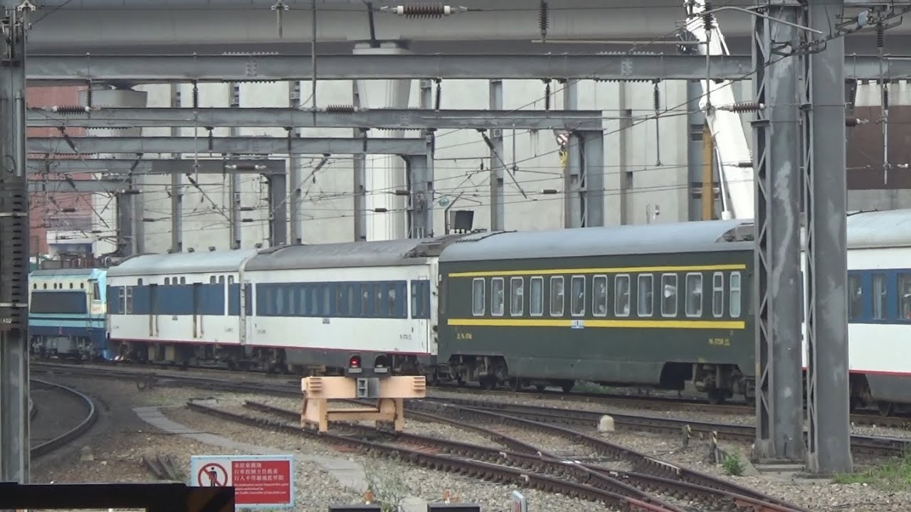【滬九偽綠皮】SS8 0173 滬九直通車 Z100次駛離港鐵紅磡站五號月台 - YouTube