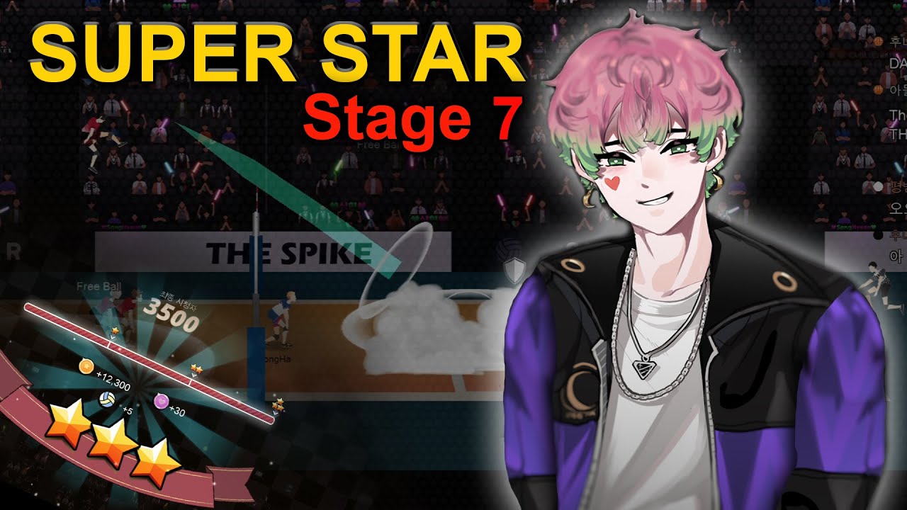 SUPER STAR Event. Stage 7. Full gameplay . The Spike Volleyball Story ...