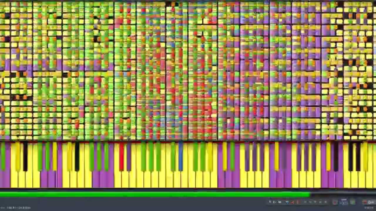 [Black MIDI] Synthesia - [NES] Green Greens - Kirby's Dream Land - 1.87 ...