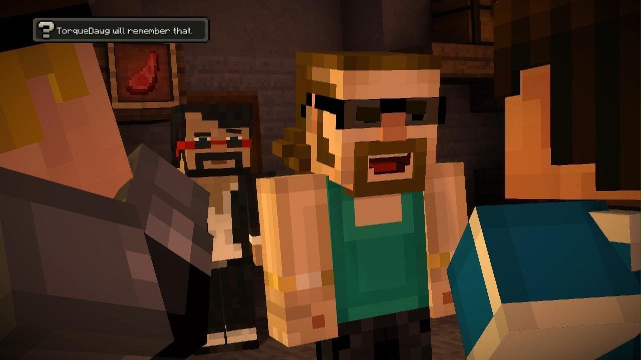 Minecraft: Story Mode portal to mystery PART 1 - YouTube