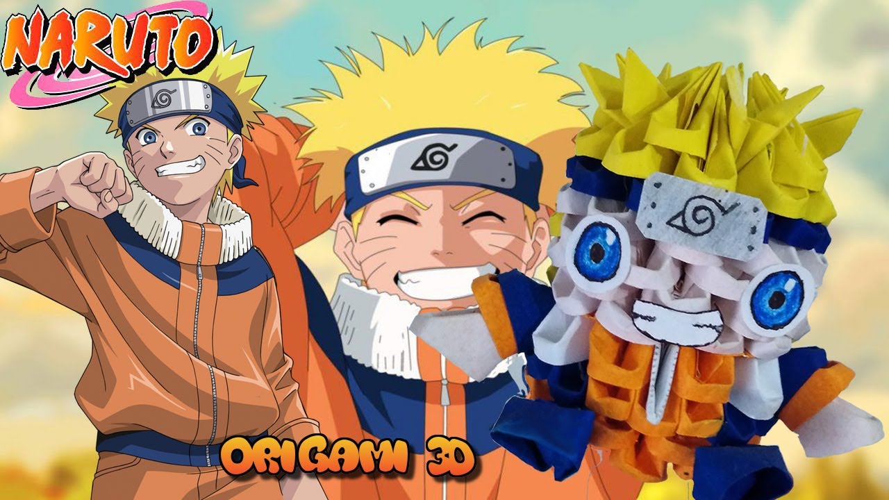 Naruto Niño de Origami 3d / en Español | Tutorial Fácil - YouTube
