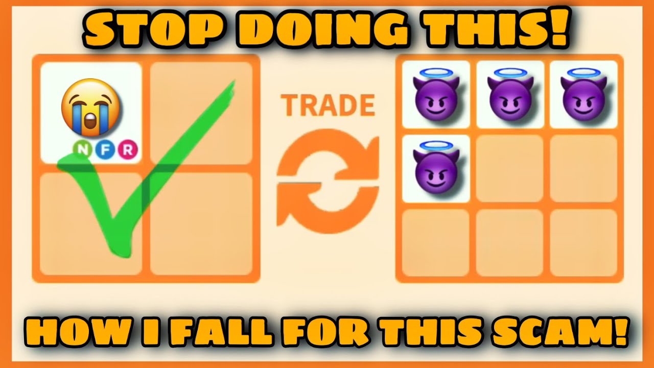 WHAT?! I GOT SCAMMED!!😭😭 PLEASE STOP DOING THIS!! Adopt me Scam!!😡😡 ...