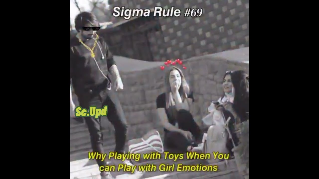 Sigma Rules 69 | Play with Emotion|Sigma male rules memes|Sigma Rules ...