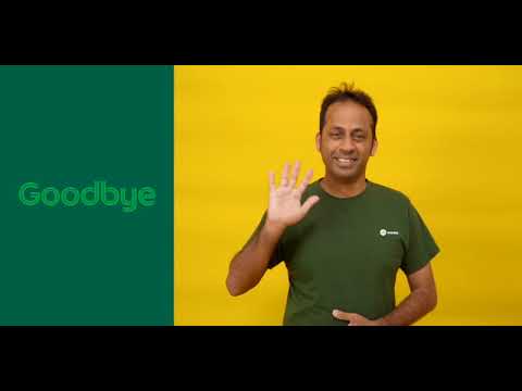 Bye Sign Language
