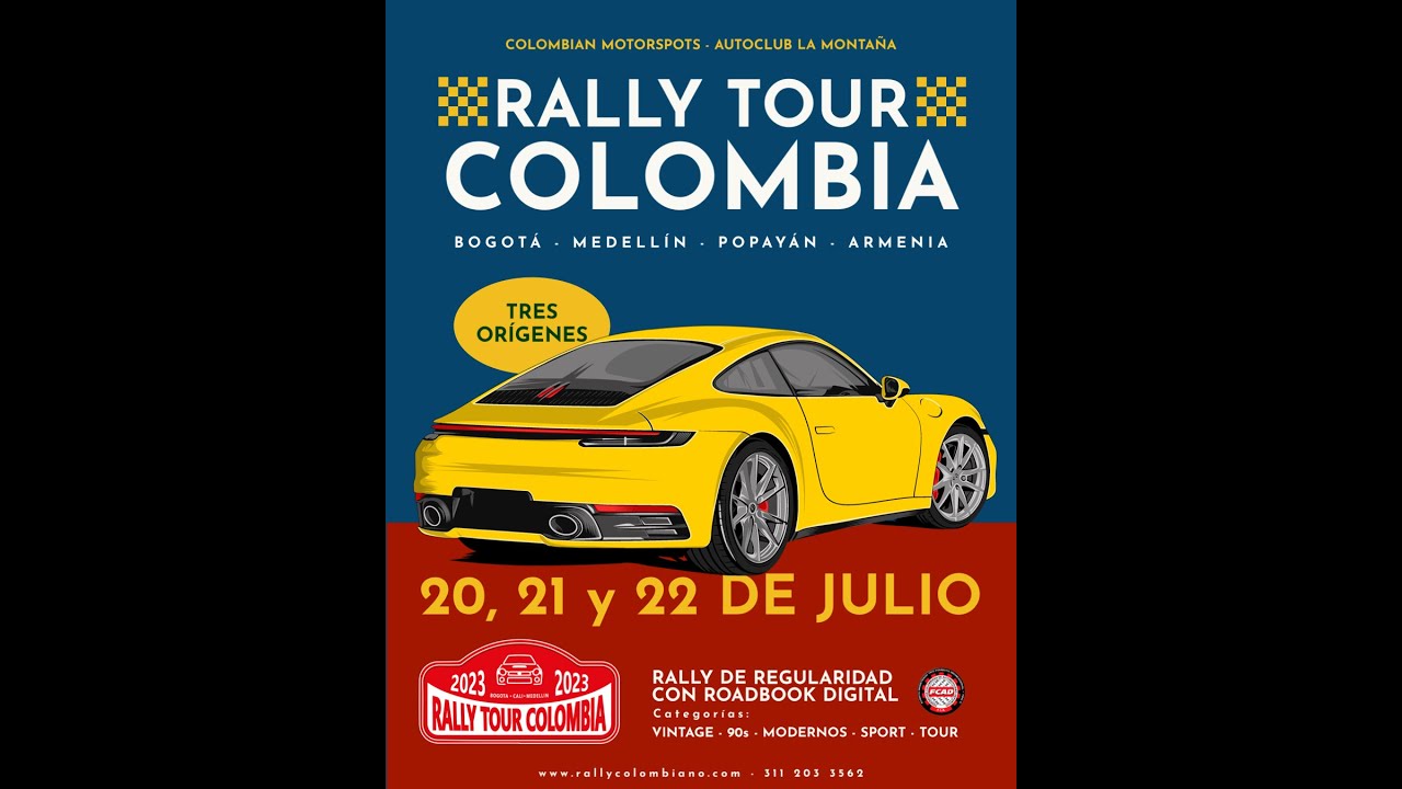 Rally Tour Colombia Julio 20 al 23 - YouTube