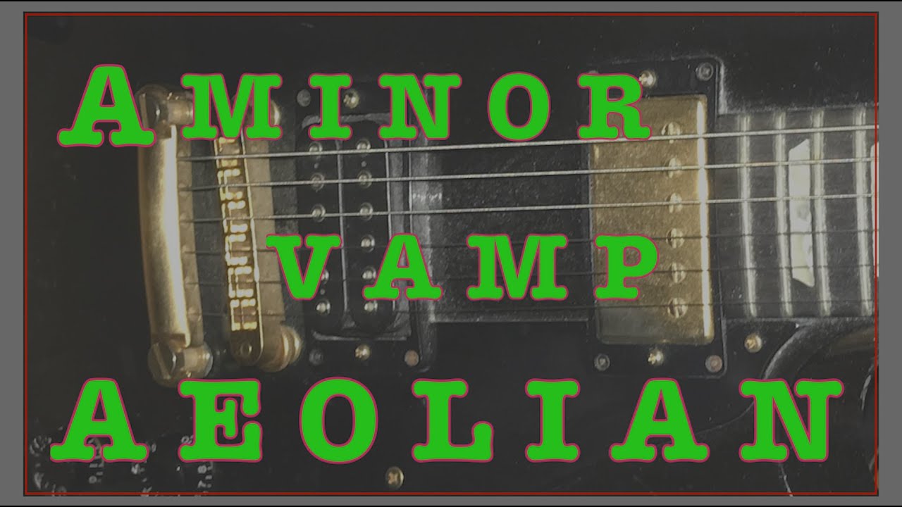 | A MINOR 9 | D MINOR 9 | SIX TWO VAMP | AEOLIAN | - YouTube