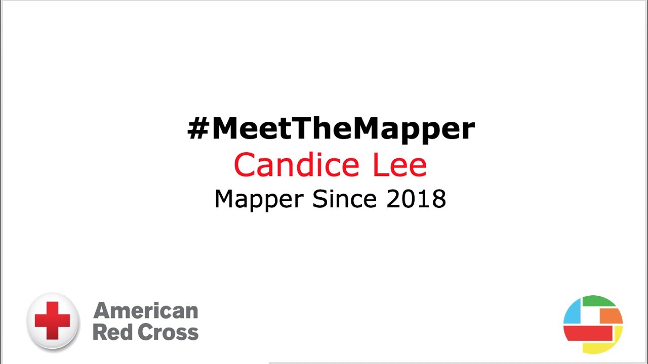 #MeetTheMapper - Candice Lee (American Red Cross - Missing Maps) - YouTube