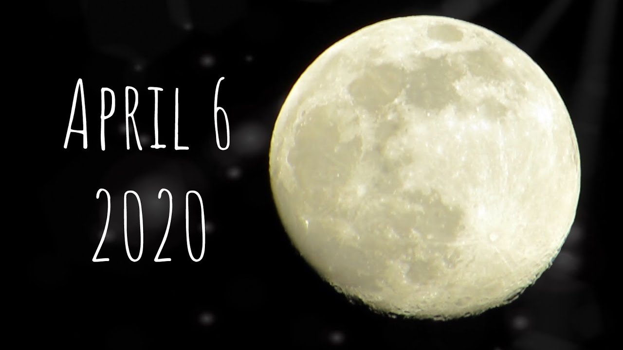 Moon 6th April 2020 - YouTube