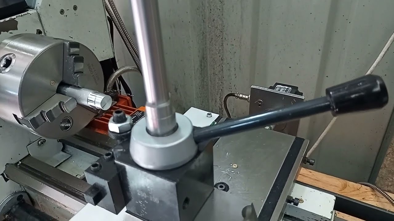 Solid Tool Post Mount - YouTube