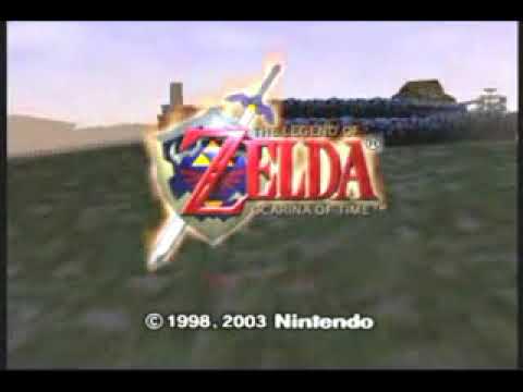 The legend of Zelda Ocarina of Time Opening - YouTube