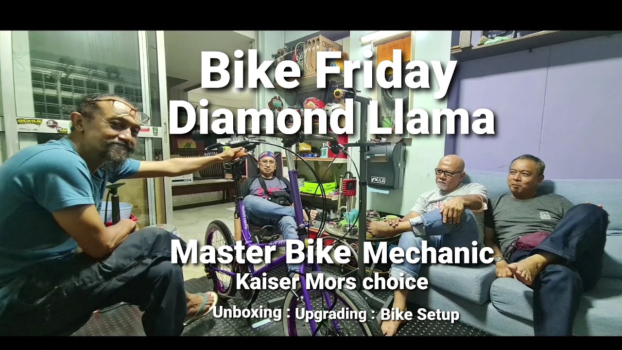 Bike Friday Diamond Llama - YouTube