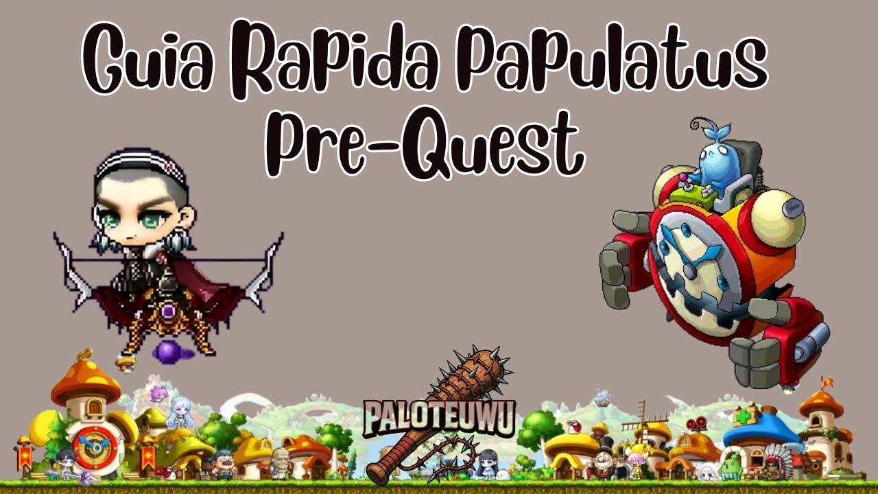 Como hacer la Papulatus Pre-Quest - YouTube