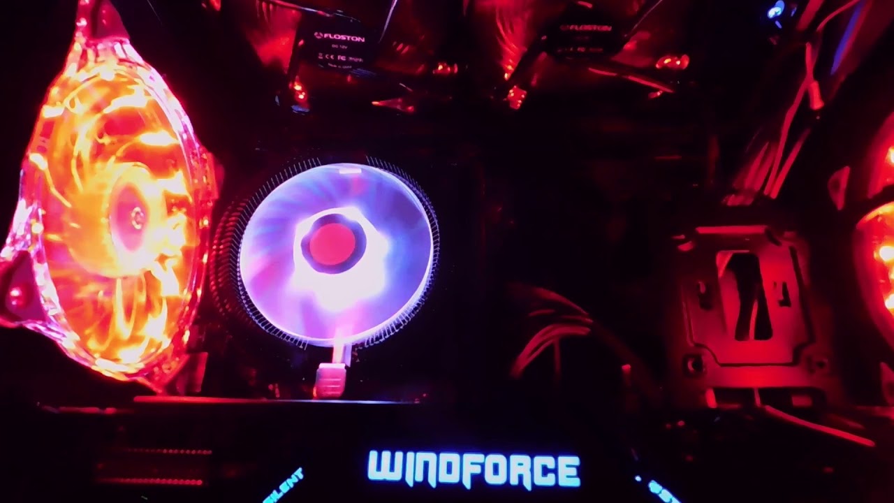 GAMING PC "Red Power" - YouTube