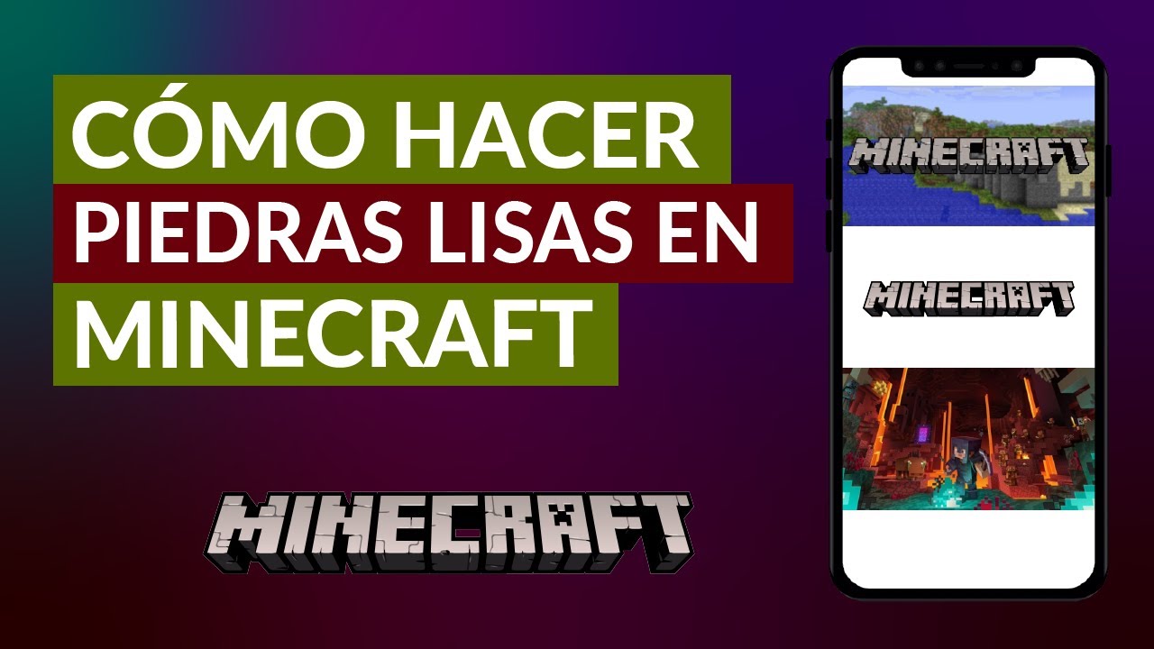 Cómo Hacer o Craftear Piedra lisa en Minecraft - Crafteo de Piedra lisa ...
