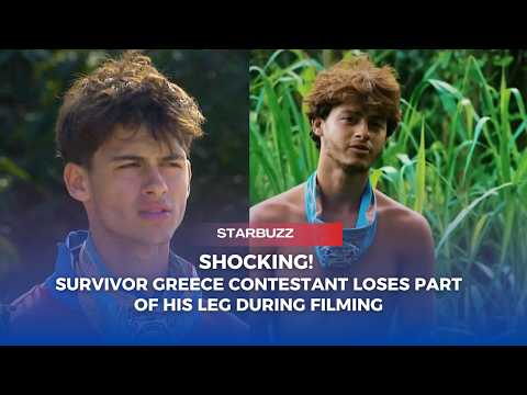 SHOCKING! Survivor Greece Contestant Loses Part of His Leg During Filming