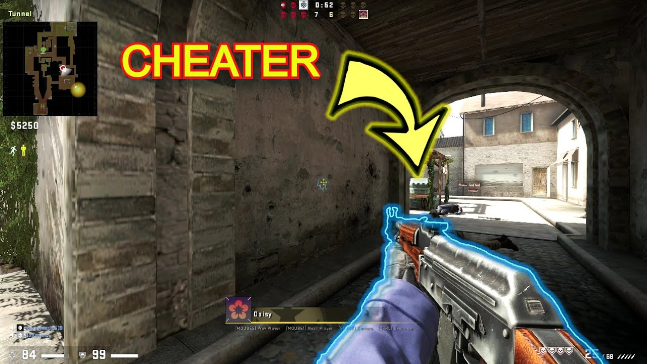 I Found cheater in CS: GO (first time reaction ) - YouTube