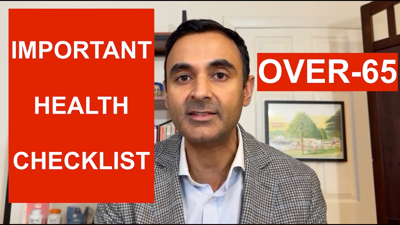 FOR ANYONE OVER-65: Your 10-point HEALTH CHECKLIST - YouTube