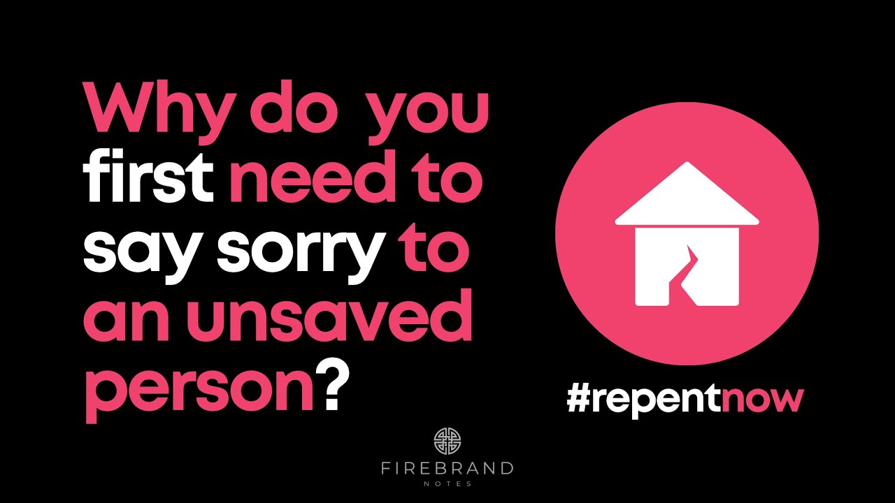 Why do you first need to say sorry to an unsaved person? ⚠️ - YouTube
