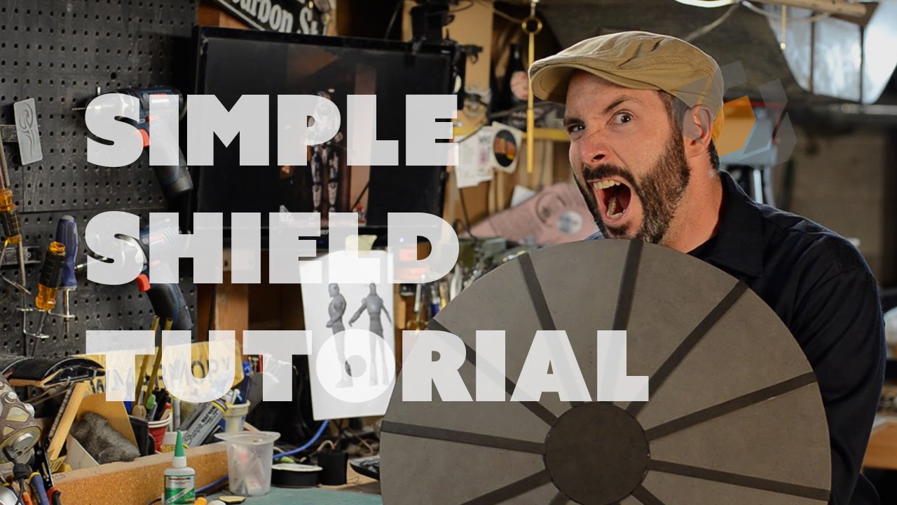 Prop: Shop - Simple Shield Form Tutorial & Template - YouTube