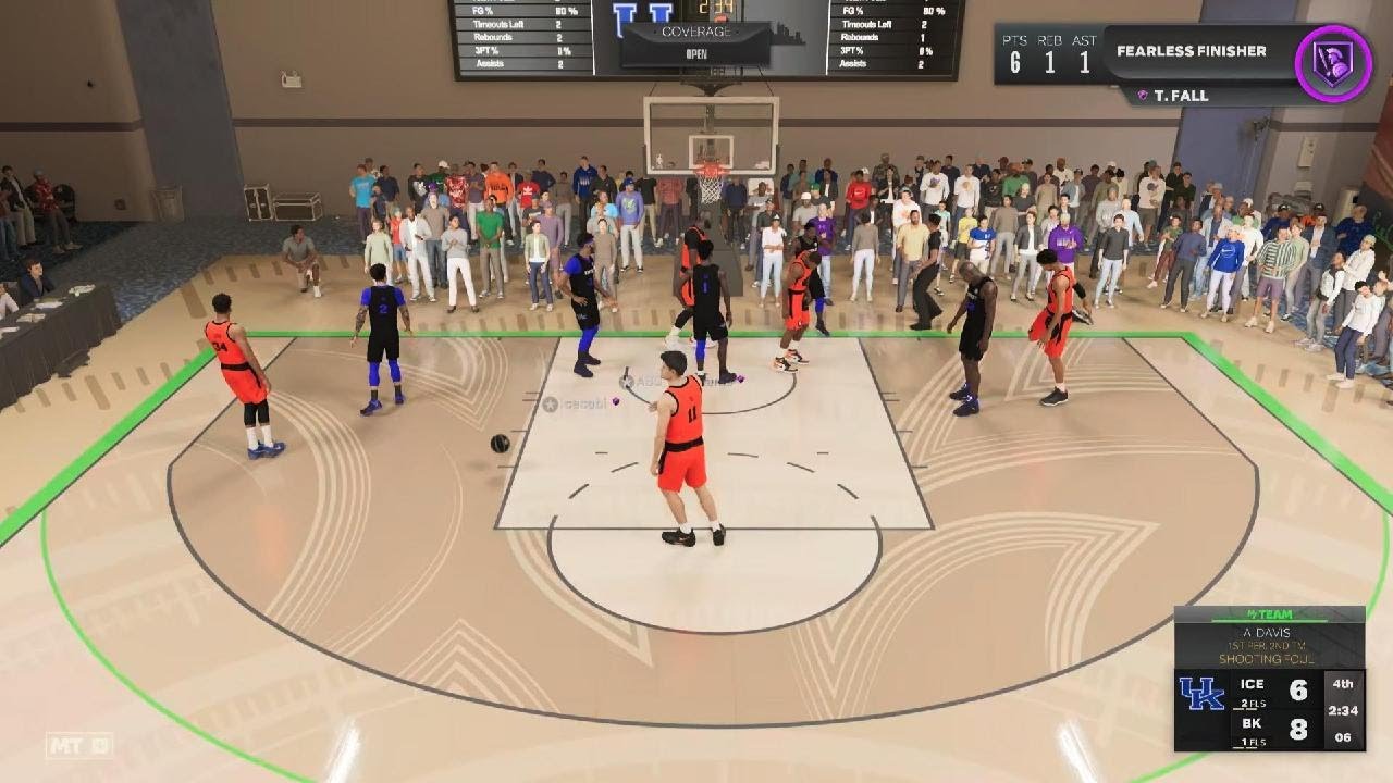 NBA 2K23_tacko fall end game game play - YouTube