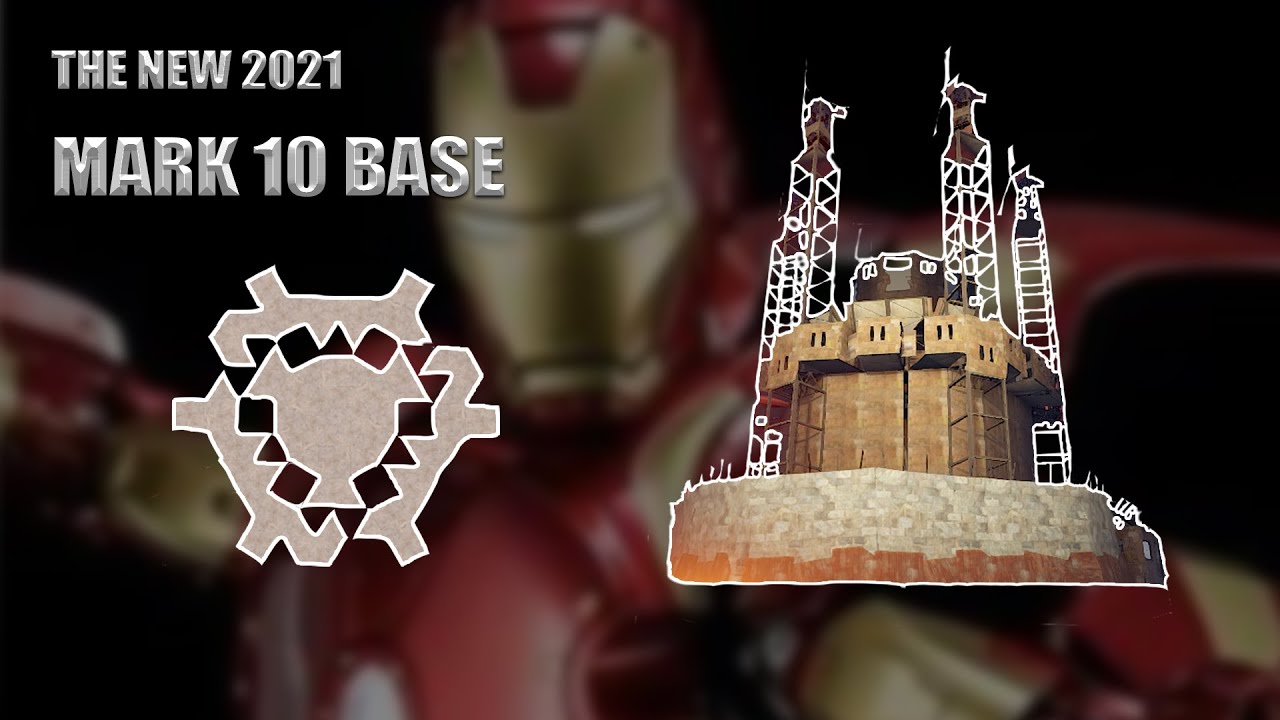 STRONG Rust Base -Mark.10- 10 to 20 people Big Clan Base 2021 - YouTube