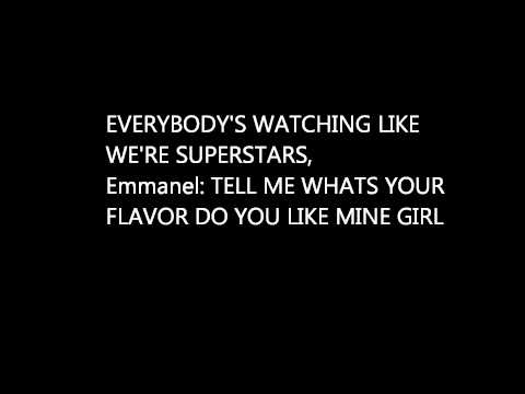 JUSTICE CREW Ft Flow rida, Dance with me lyrics