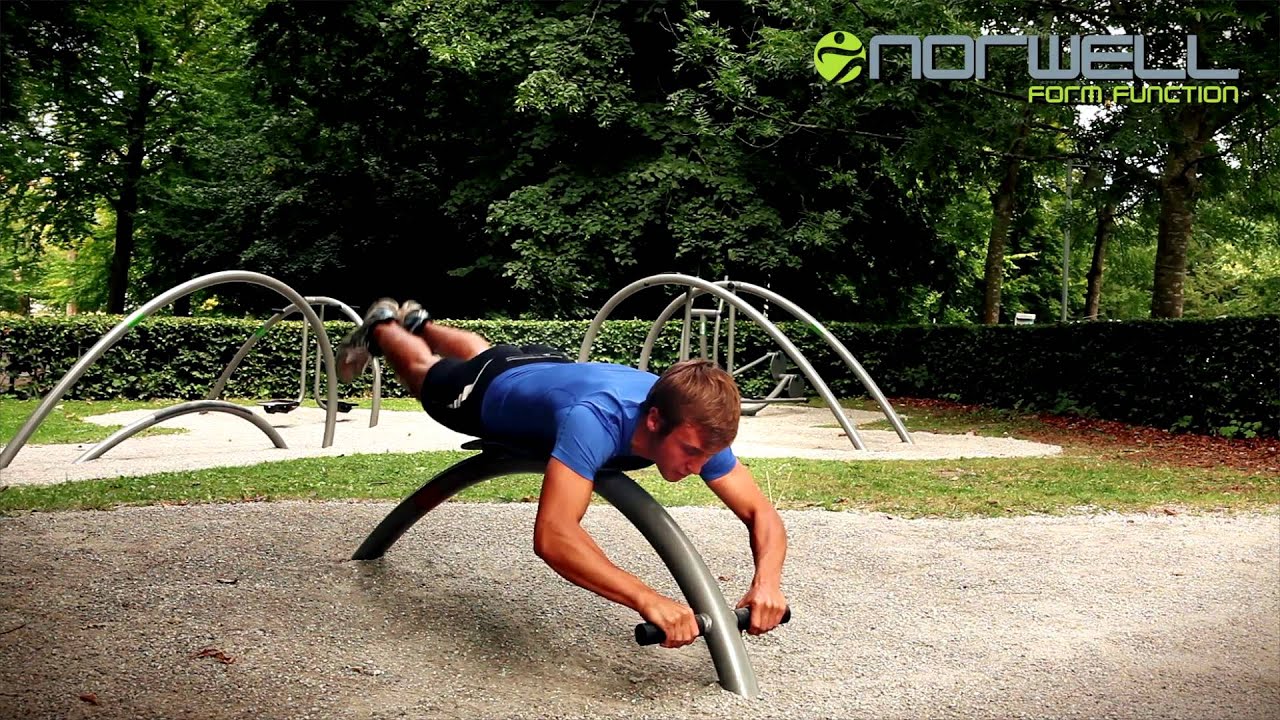 Sit-up Exercises 4 - Norwell Outdoor Fitness - YouTube