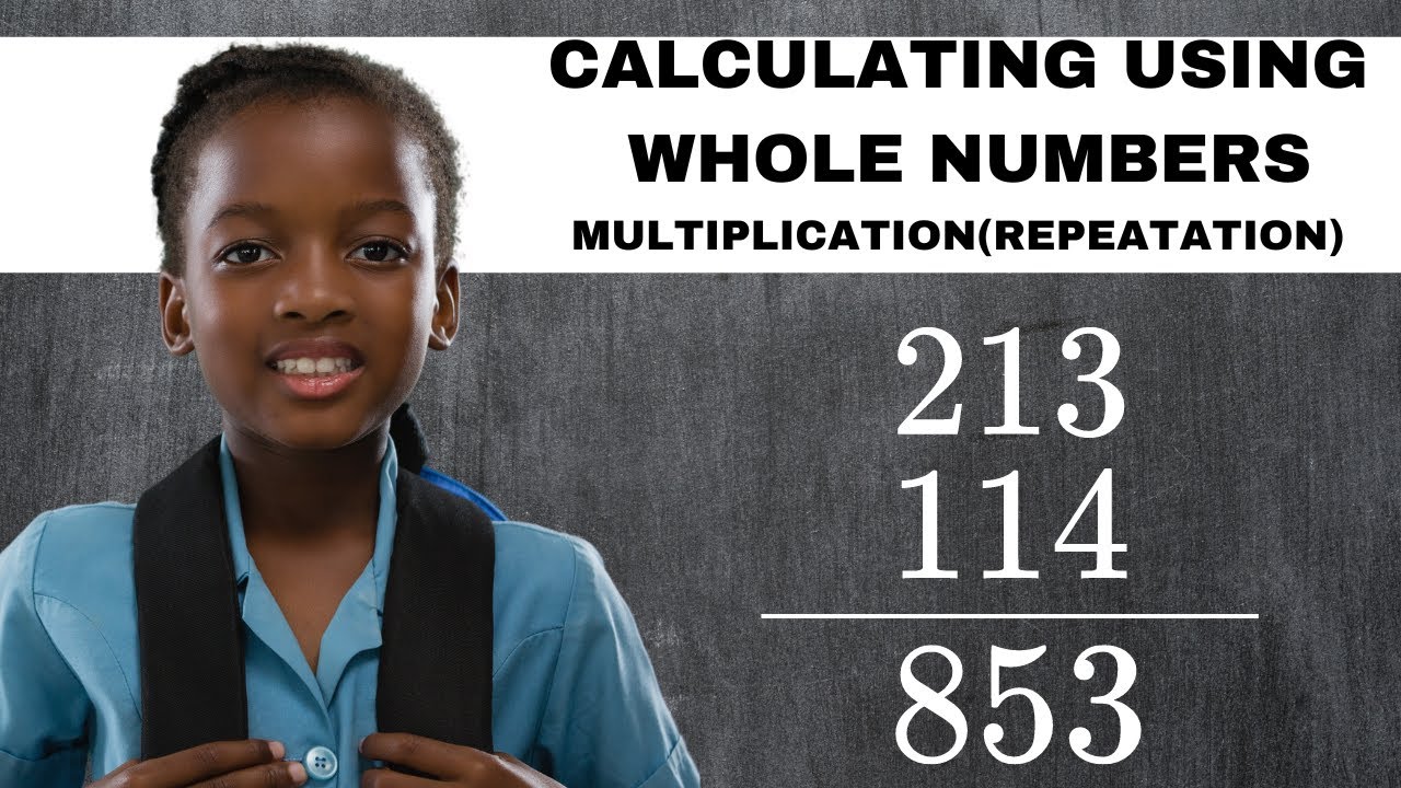Grade 8 Calculating Using Whole Numbers (Multiplication X Repeatation ...