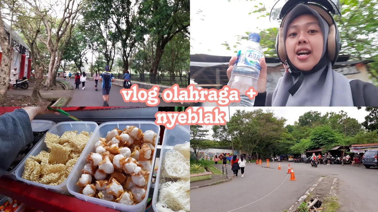 vlog olahraga+nyeblak - YouTube