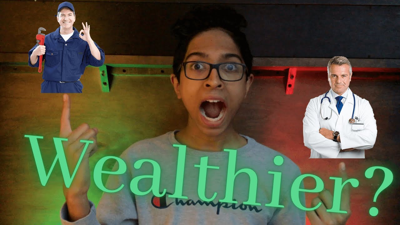 Net Worth by age [Doctor vs Plumber] - YouTube