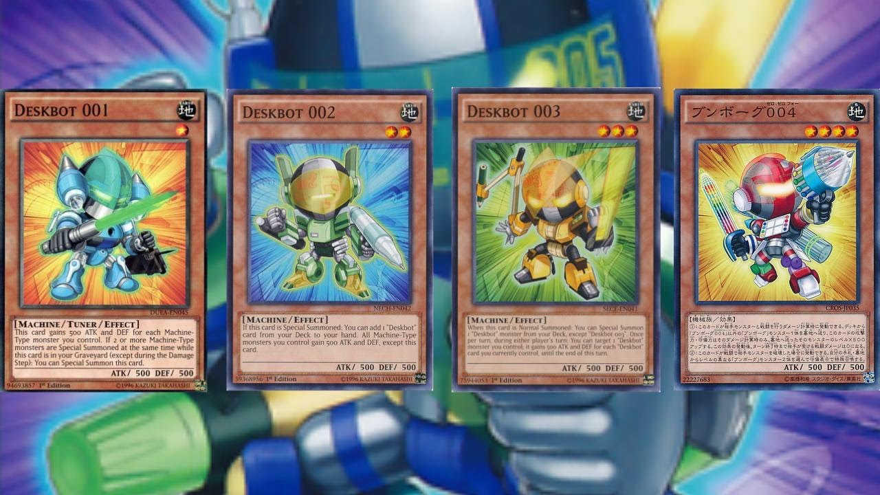YuGiOh Deskbot Deck Profile! (July 2015) - YouTube