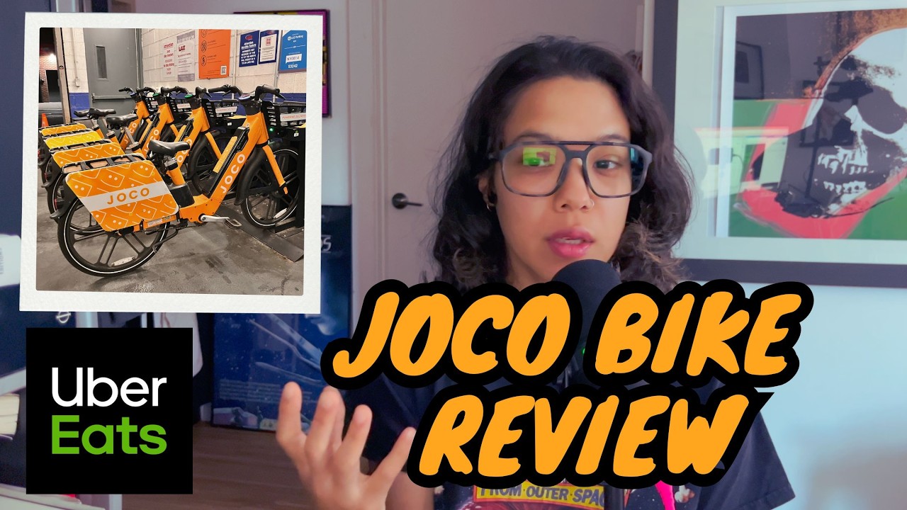 JOCO Bike Review | NYC Uber Eats Delivery Rides - YouTube