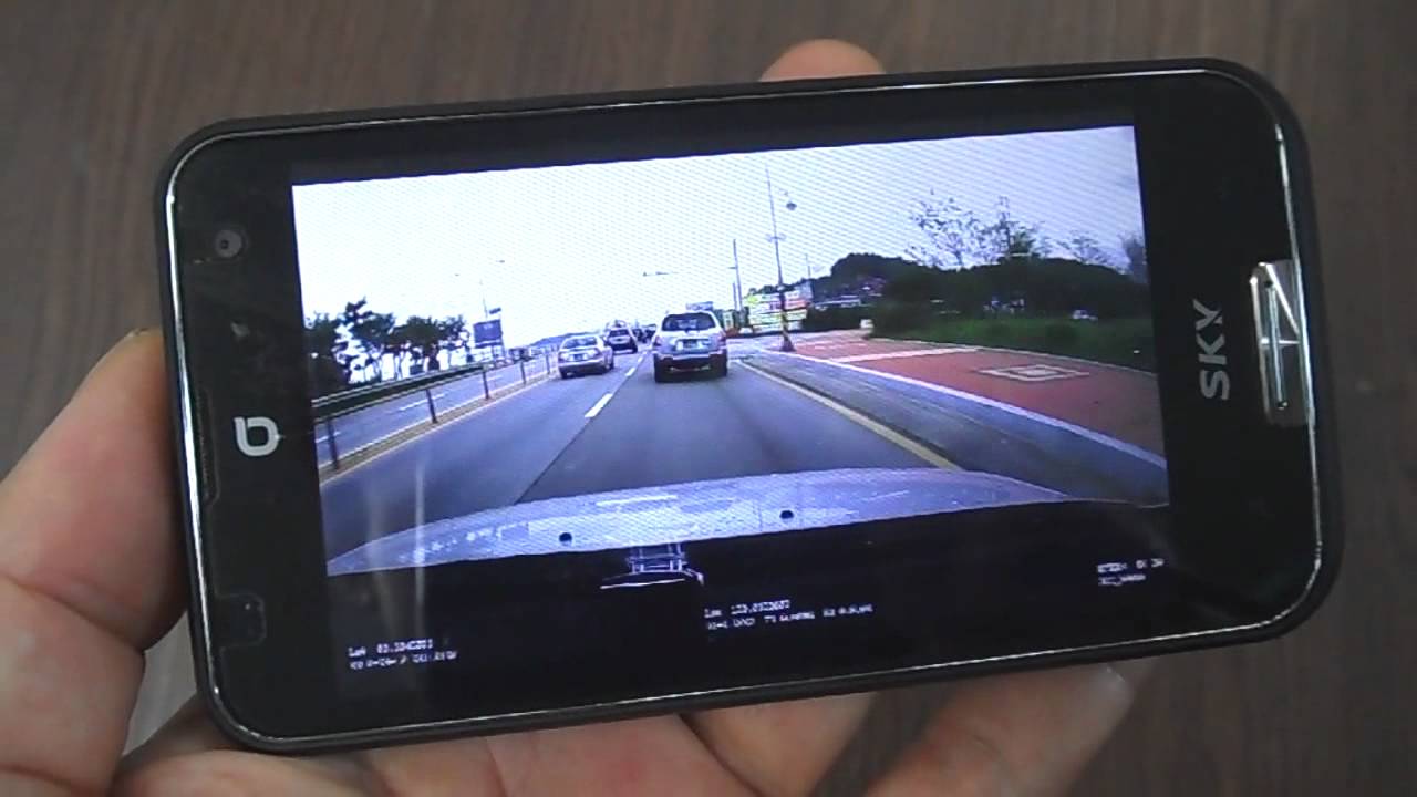 불스아이 ETK B3500 스마프폰을 이용한 녹화영상 재생 - YouTube