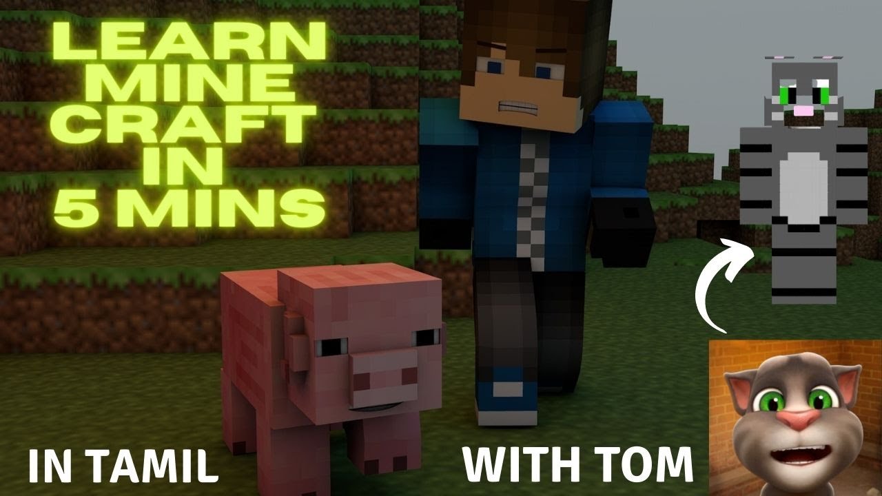 How To Play Minecraft | Learn within 5 Mins in Tamil by Tom | Minecraft ...