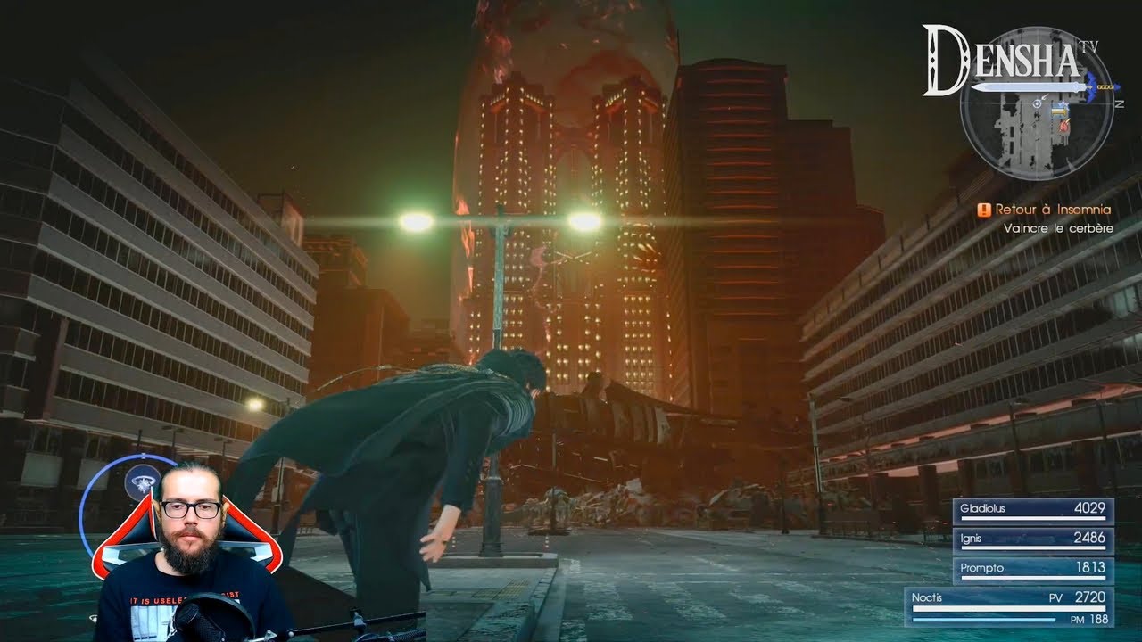 FF15 PC #10 Retour à Insomnia, le combat final! Le Cerbère, Ardyn ...