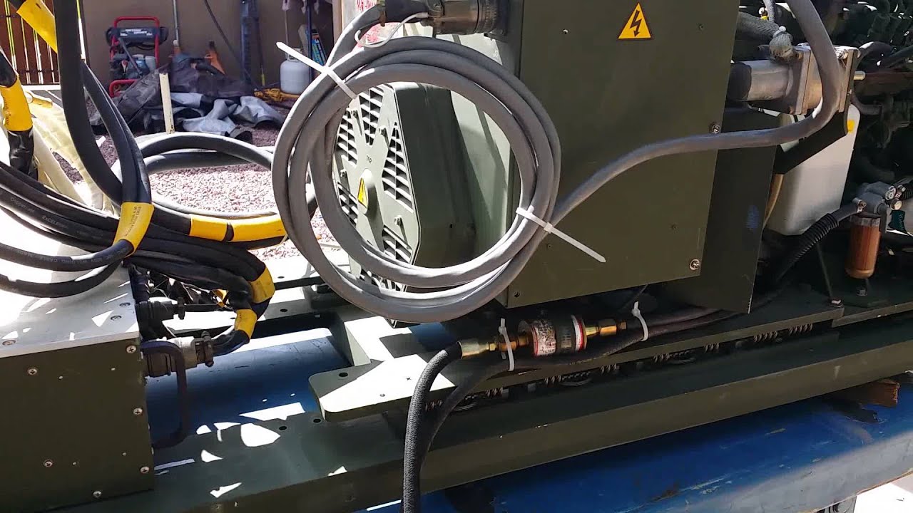 MEP 903B Generator - YouTube