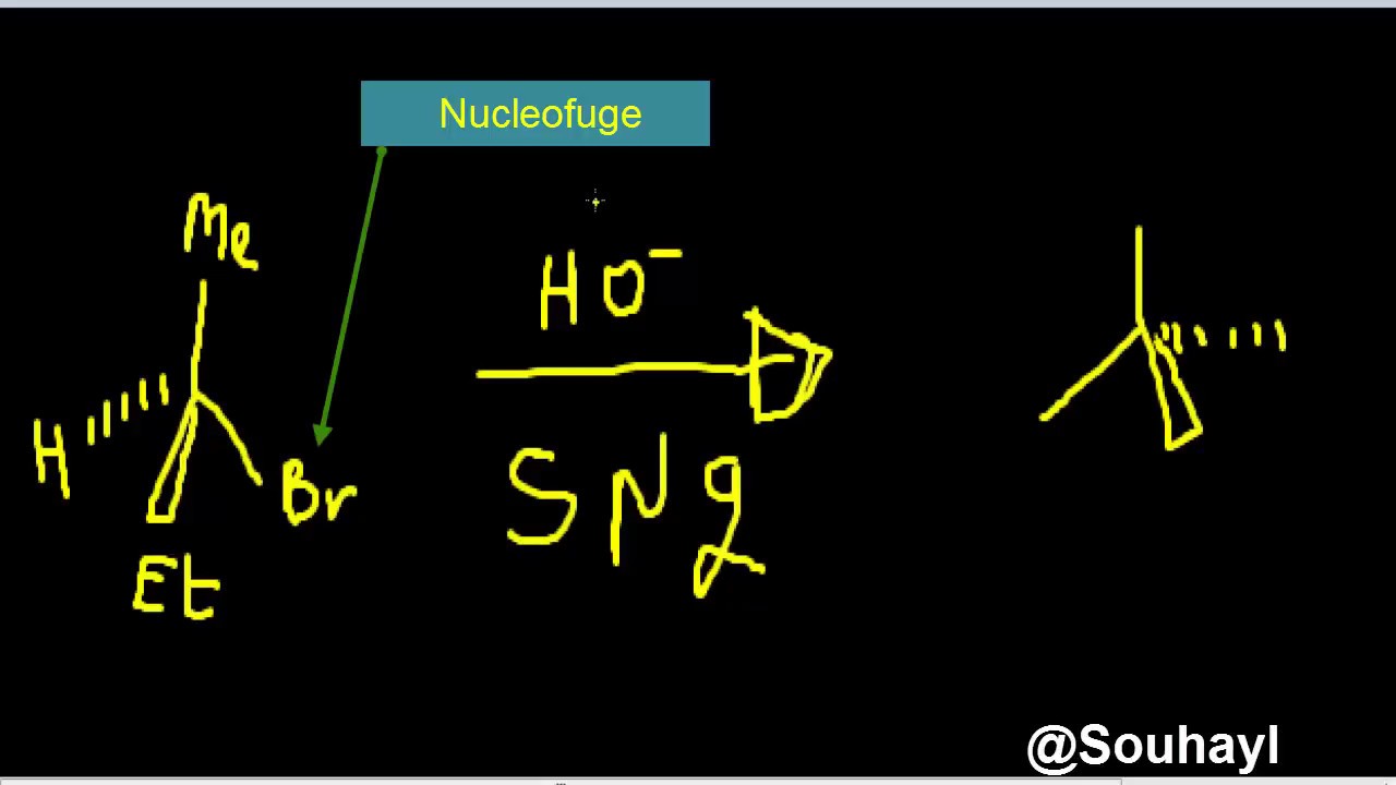 C'est quoi L'inversion de Walden dans SN2 En Darija - YouTube