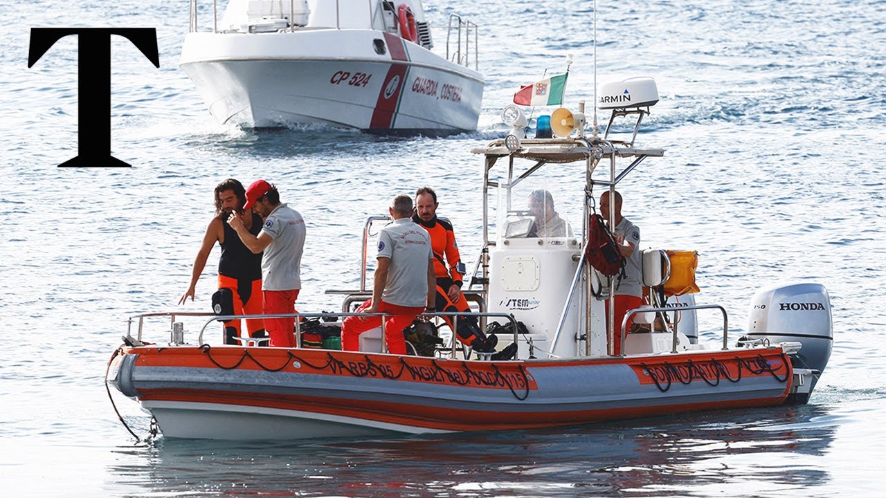 LIVE: Search for survivors continues after yacht disaster in Italy ...