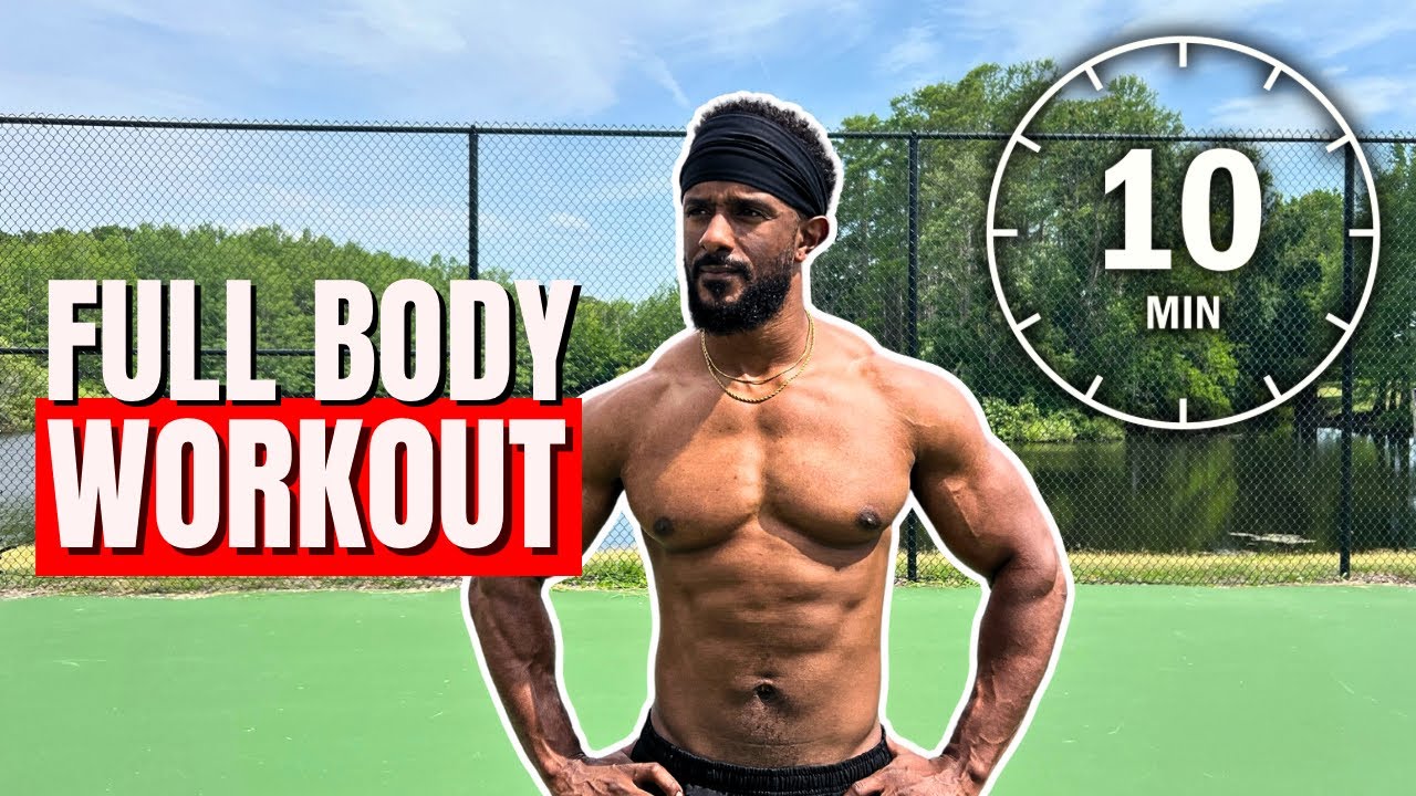 10 MINUTE FULL-BODY WORKOUT (NO EQUIPMENT) - YouTube