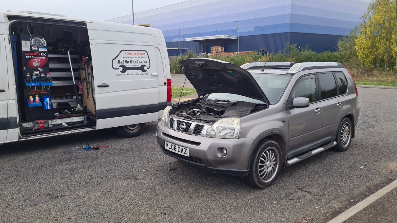 Nissan X Trail P0470 & P1525 - YouTube