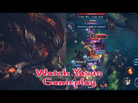 YASUO FULL GAMEPLAY | BUILD AND RUNES - YouTube