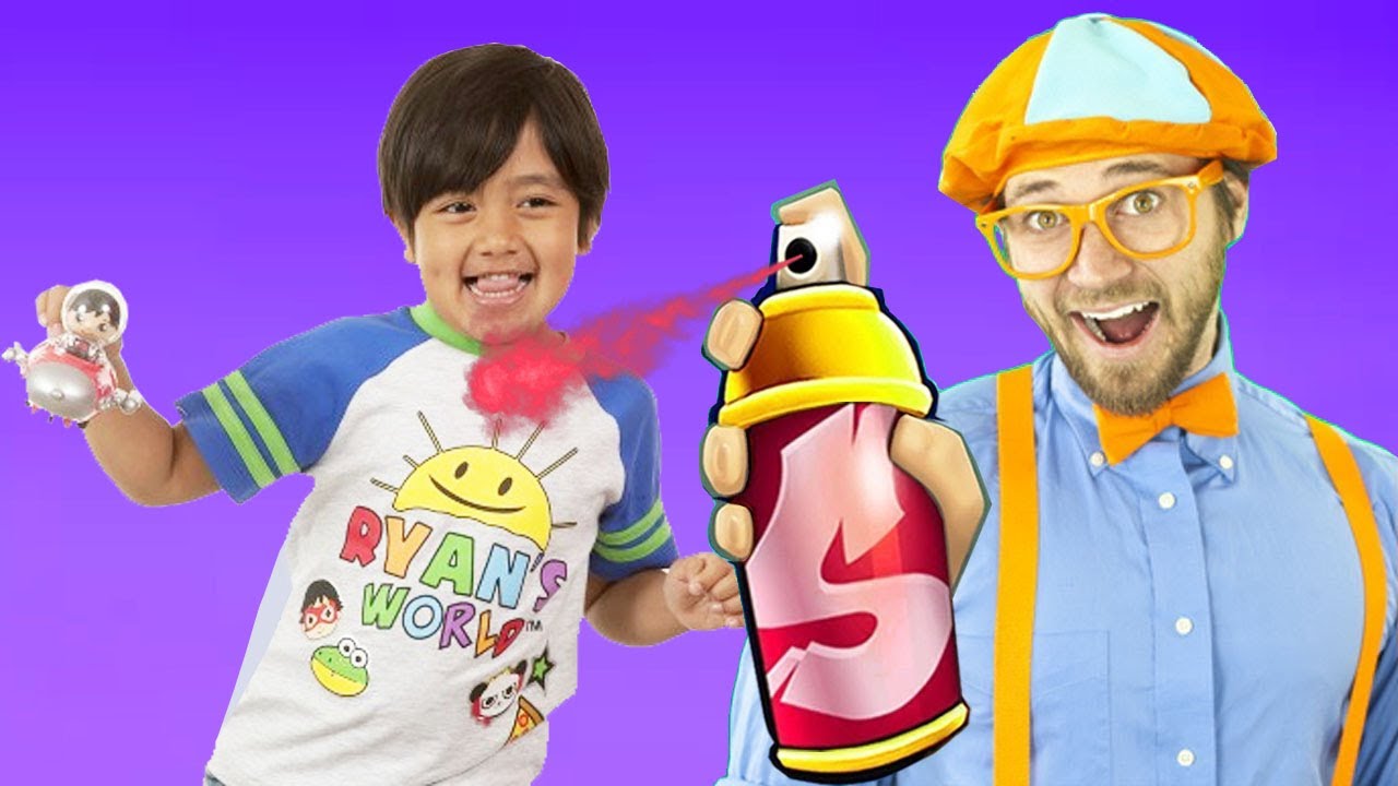 Tag with Ryan vs Blippi World Adventure Gameplay #63 - YouTube