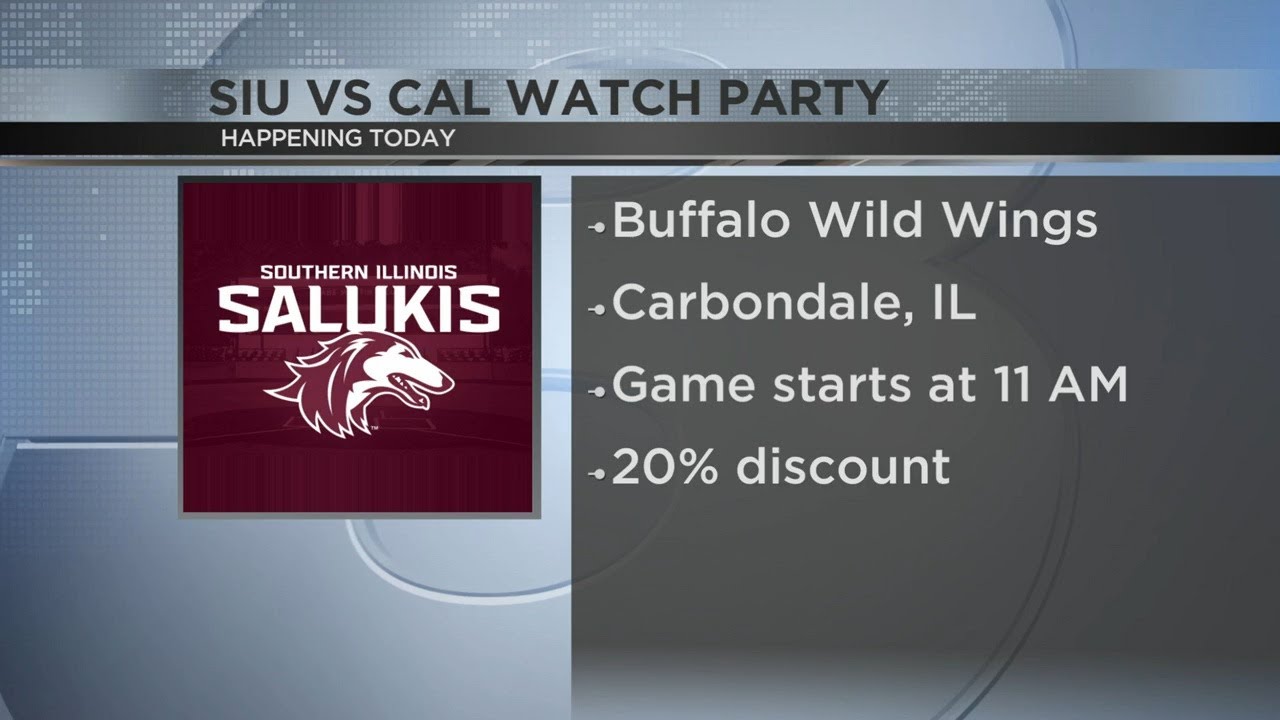Watch party taking place at Buffalo Wild Wings for SIU Softball game ...